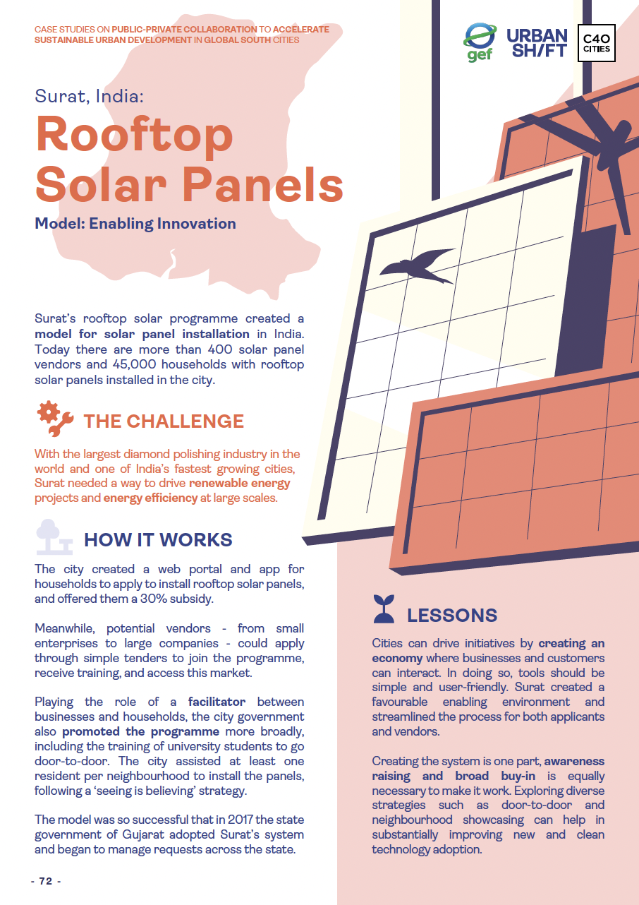Surat, India: Rooftop Solar Panels Project | UrbanShift